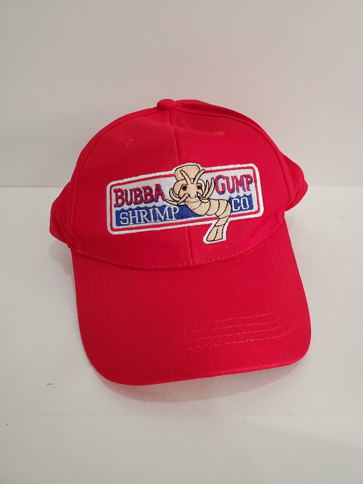 Forrest Gump Bubba Gump Shrimp Co Red Baseball Cap Hat Adjustable Strap ...