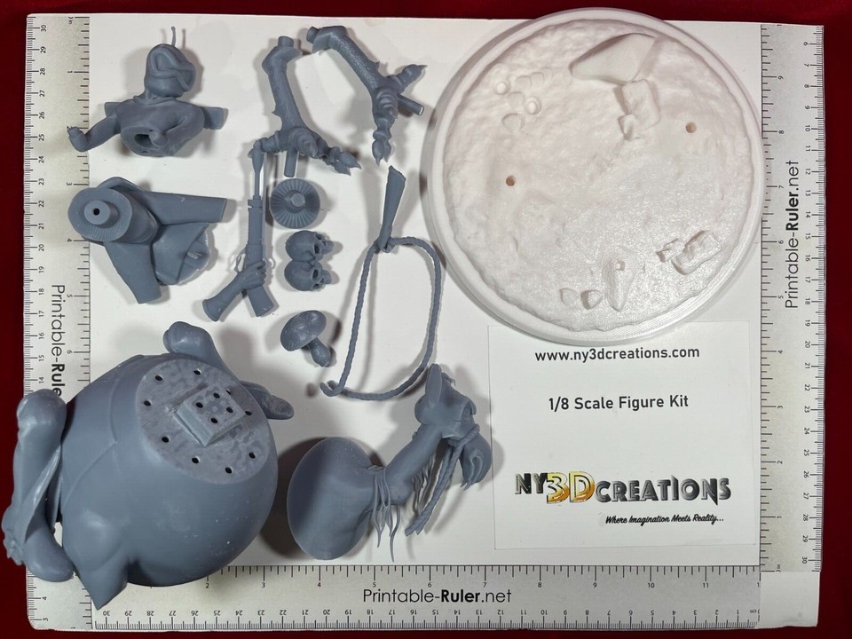 Necron 99 "Peace" Wizards Film - Resin - Model Kit - 1/6 or 1/8 Scale ...