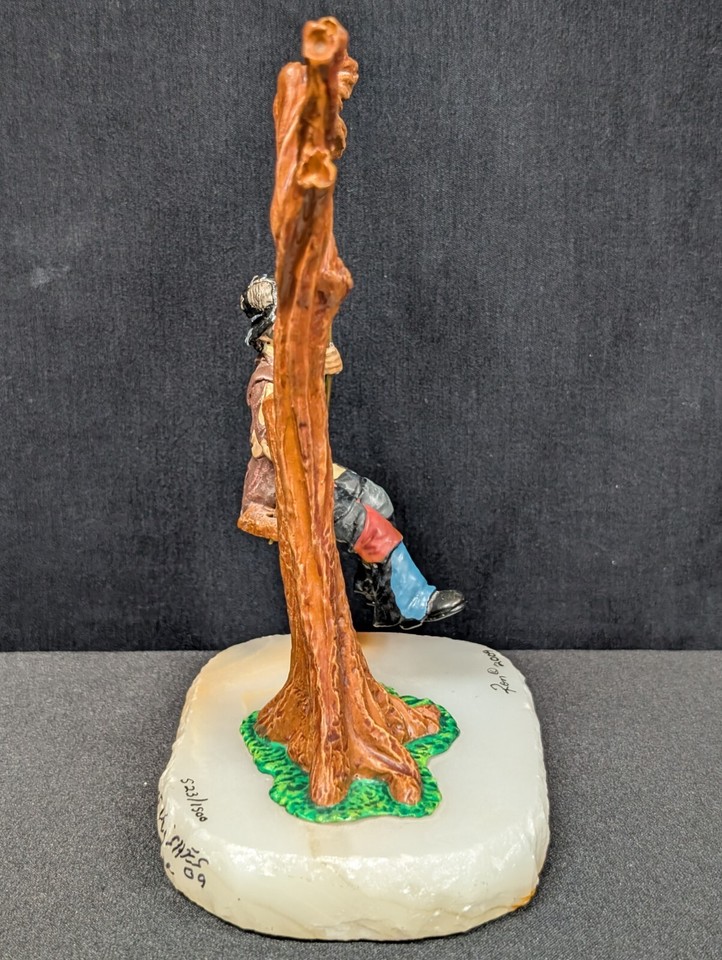 2009 Ron Lee Emmett Kelly Jr Clown "Sunday Afternoon" Tree Swing 523/ ...
