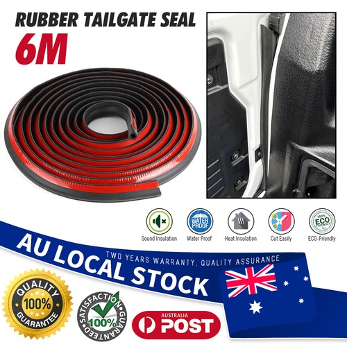 2Pcs Truck Tailgate Rubber Seal Kit - Complete Weatherstrip for Pickup ...