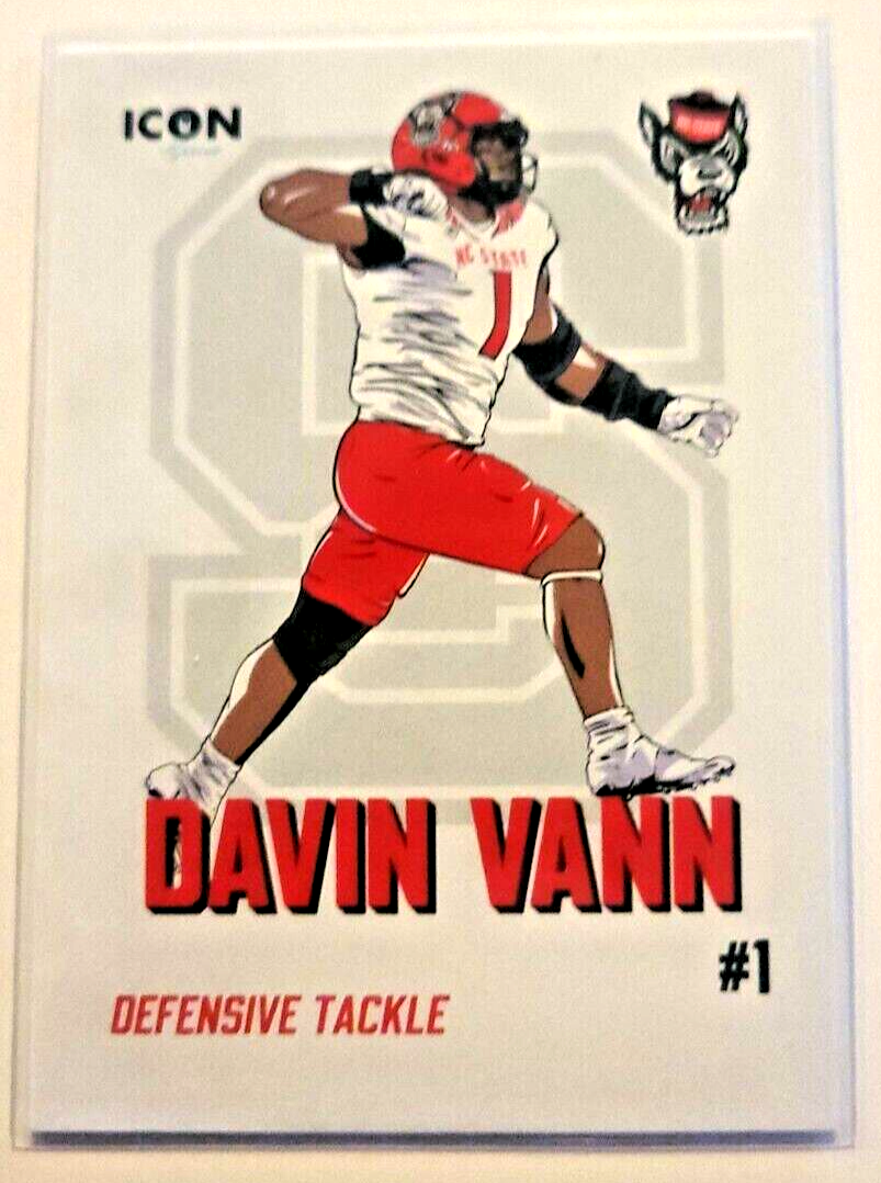 2023 ONIT DAVIN VANN NC State WOLFPACK NIL ICON Series #1 | eBay