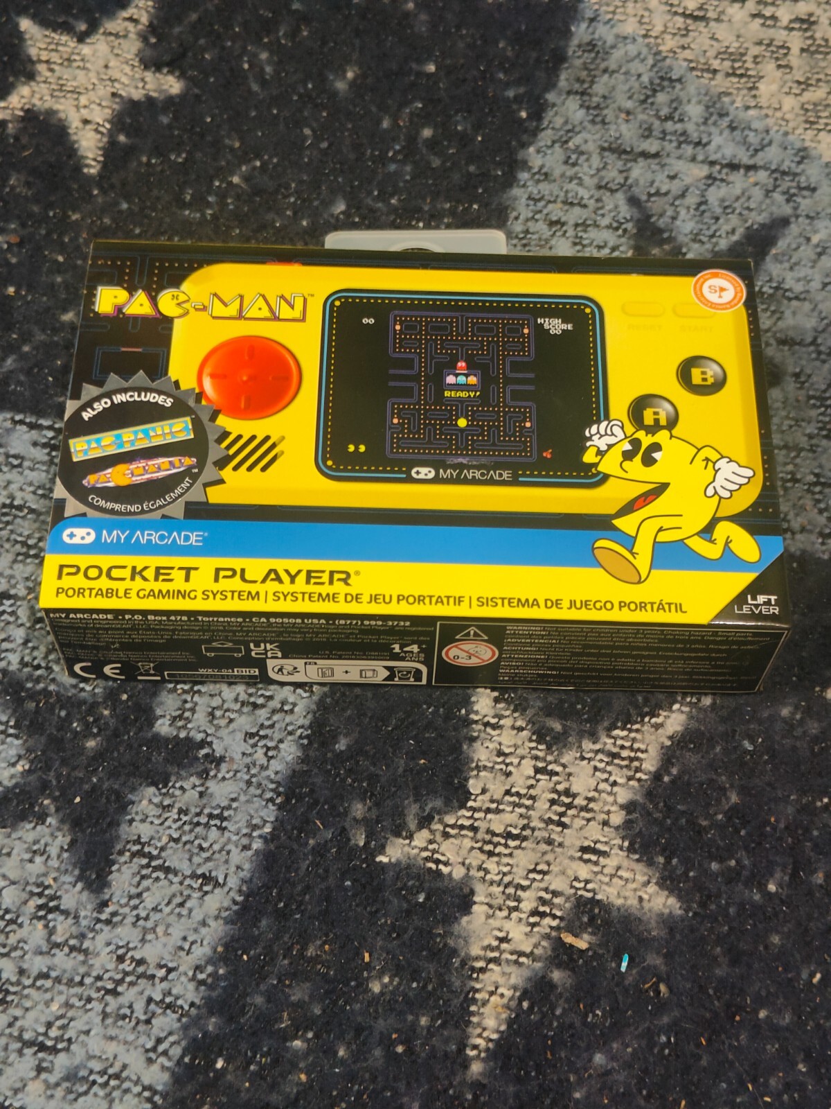 NEW SEALED MY ARCADE Pac-Man handheld portable pocket player gaming ...