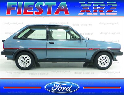 FORD FIESTA XR2 #M1045 SIGN 16" x 11.7" METAL LARGE SIGN CAR GIFT ...