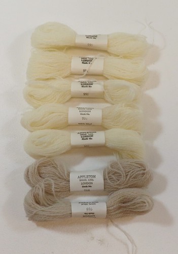 THREADS FOR STITCHING- 7x Appleton Crewel Wool (1) | eBay
