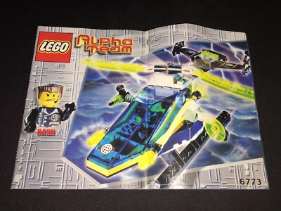 LEGO ALPHA TEAM SET 6773 BUILDING MANUAL ONLY | eBay