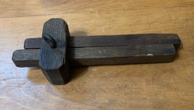 Antique Double Mortise Scribe Wooden Marking Gauge Wood Working Tool ...