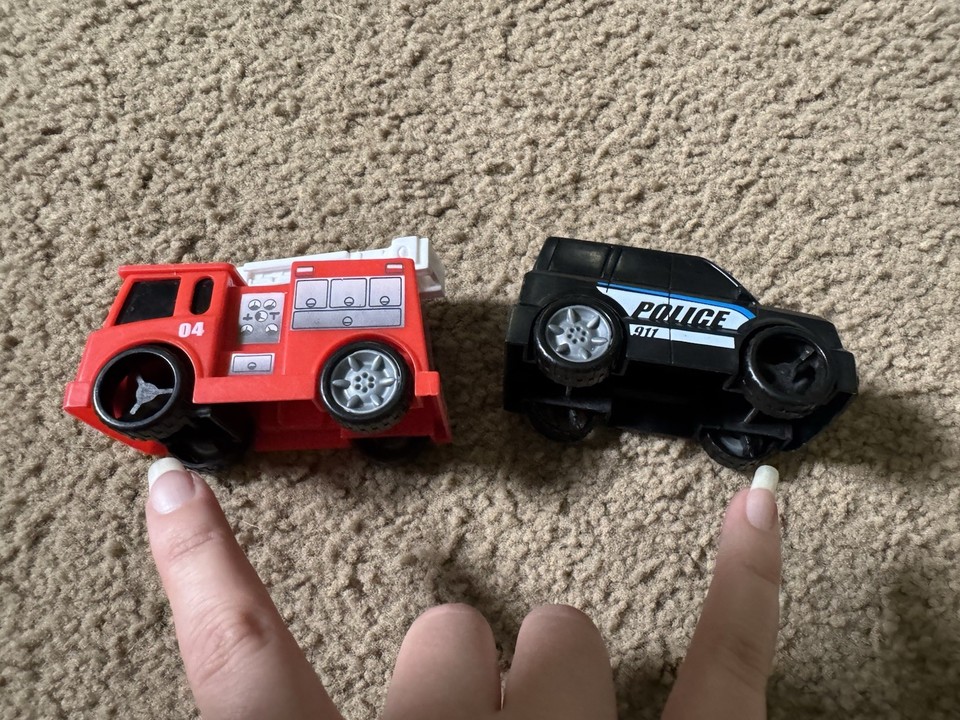 Cars Toy Lot Total Of 15 Cars Ambulance Police Fire Rescue Random Vehicles | eBay