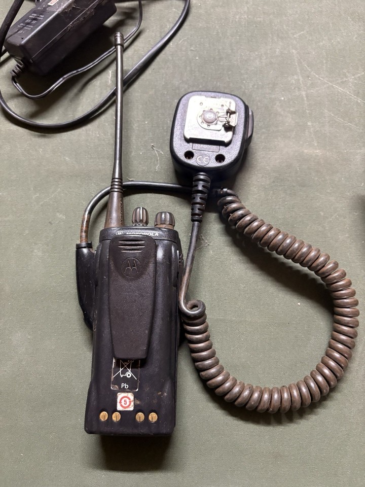 Motorola GP339 VHF 2 Way Radio X 2 With Charger | eBay Australia