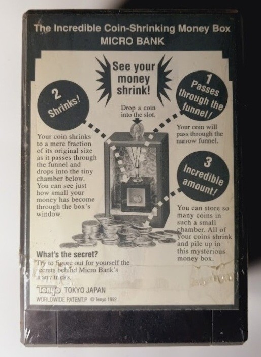 Tenyo Microbank - Vintage Tenyo Magic Coins Shrink! New In Package ...
