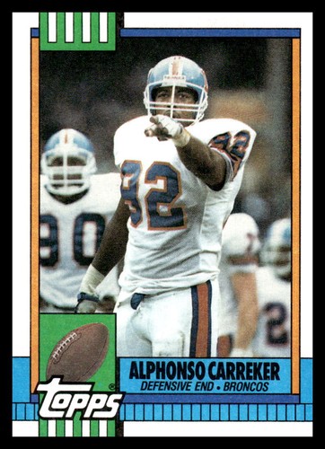 1990 Topps Alphonso Carreker #46 Denver Broncos Football Card | eBay