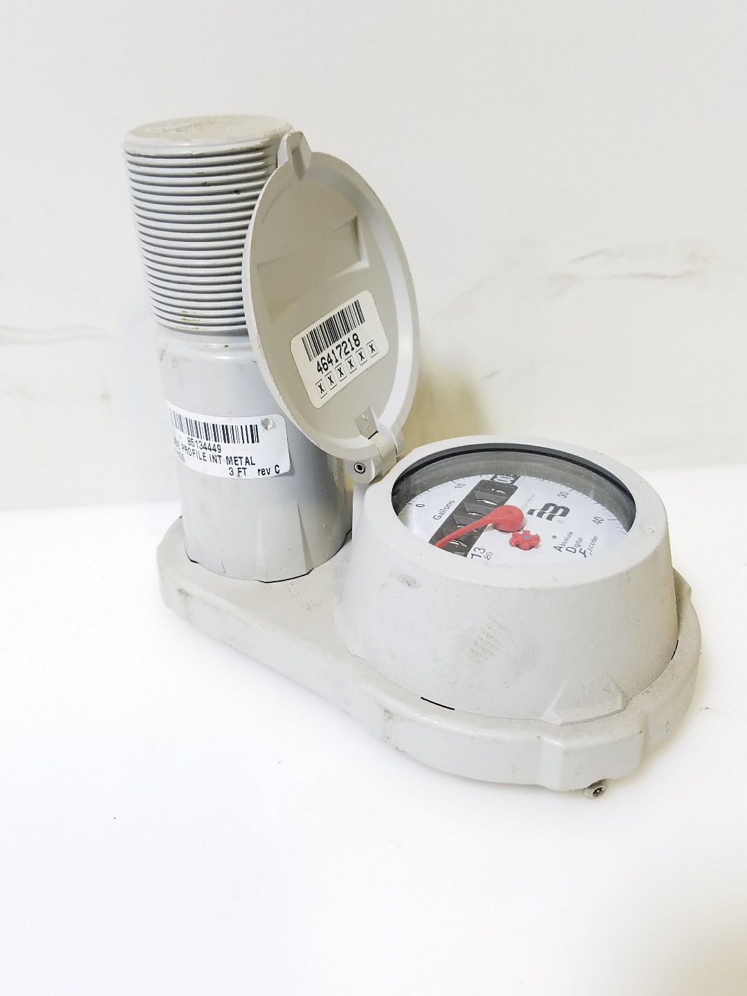 Badger Water Meter 170 ADE digital encoder 1-1/2 Orion transmitter No ...