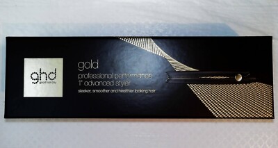GHD GOLD PROFESSIONAL PERFORMANCE 1" ADVANCED STYLER HAIR IRON BRAND ...
