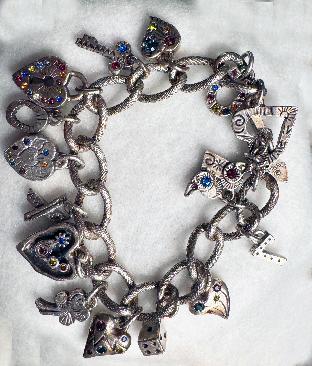 VERY RARE Vintage Patricia Locke Lucky In Love Charm … - Gem
