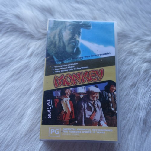 MONKEY Vol 3 VHS Monkey Video Wu Chengen 70s Vintage Japanese TV Drama ...