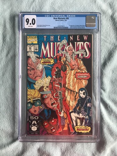 New Mutants #98 (2/91) Marvel Comics 1st Appearance Deadpool CGC 9.0 ...