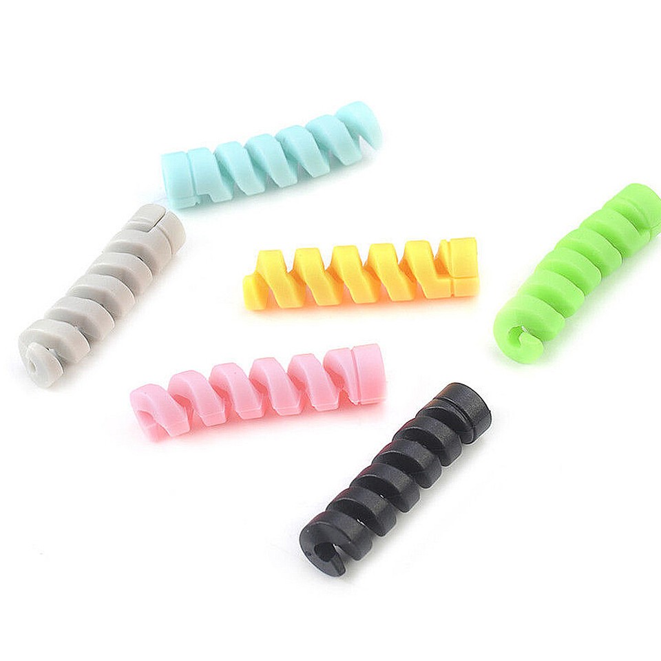 Earphone Cable Data Cord Protector Case Cable Sleeve Cover iPhone USB ...