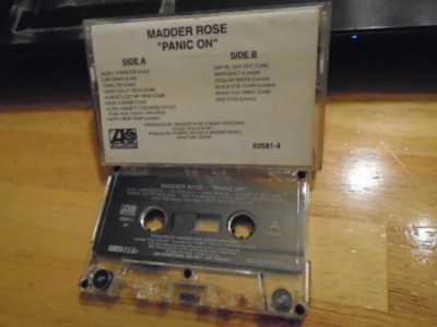 RARE ADVANCE PROMO Madder Rose CASSETTE TAPE rock Panic On MARY LORSON ...