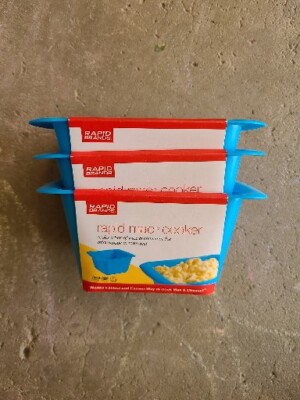 Brand New Rapid Mac Bowl Cooker- Microwave Macaroni in 5 Minutes ...