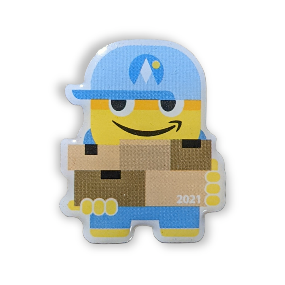 10x Amazon Peccy 2021 Peak Delivery 8-Bit Pin (Sealed / New) USA Free ...