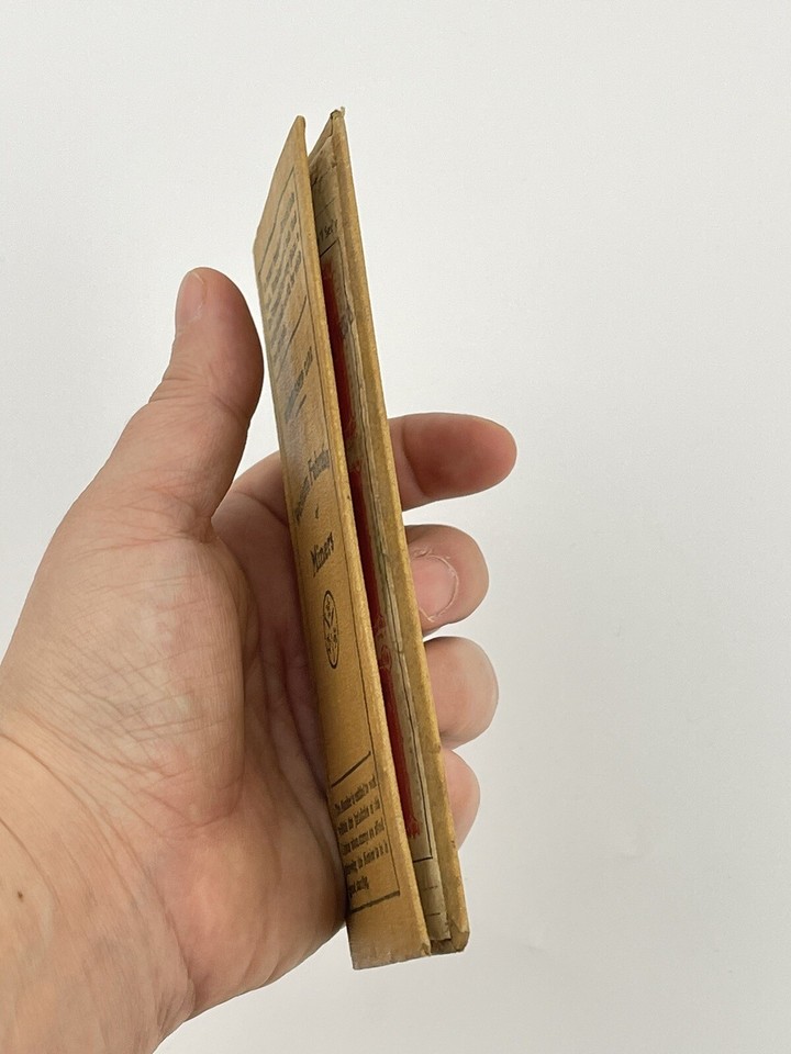 Western Federation of Miners Membership Card 1906 Park City Utah Mining ...