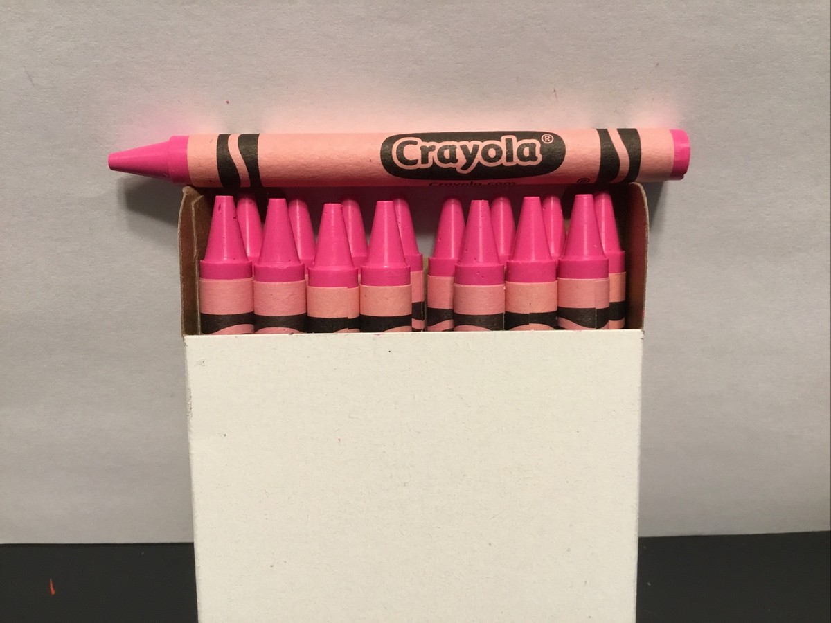 Carnation Pink Crayon Tattoo
