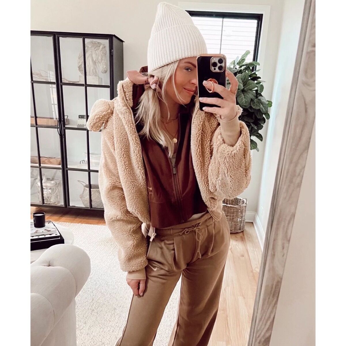 Alo Yoga Foxy Sherpa Jacket Camel S | eBay Alo Yoga Foxy Sherpa Jacket Camel S | eBay
