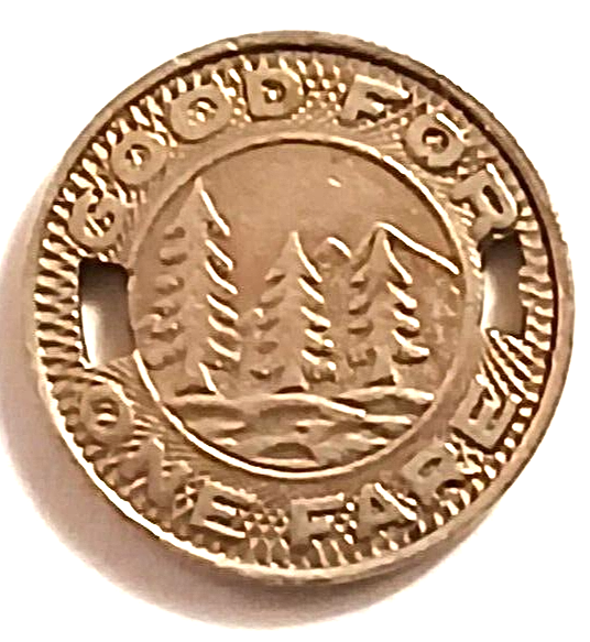 Vintage Seattle Transit System Token Washington .625" | eBay
