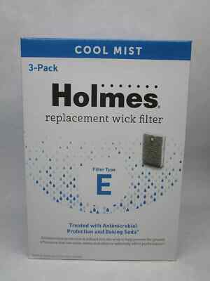 Holmes Cool Mist Type E HWF100 Humidifier Replacement Wick Filter (Pack ...