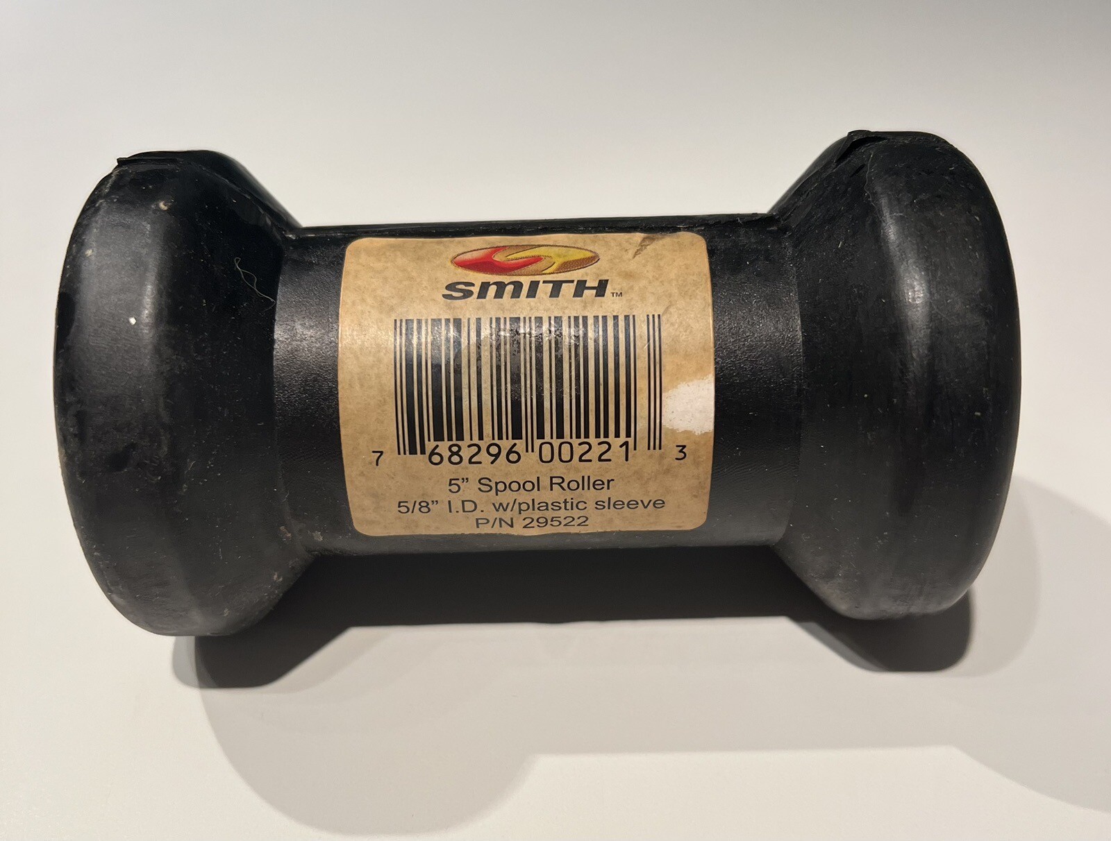 New C.E. Smith 29522 3" D x 4-7/8" W Black Rubber Spool Roller for 5/8 ...