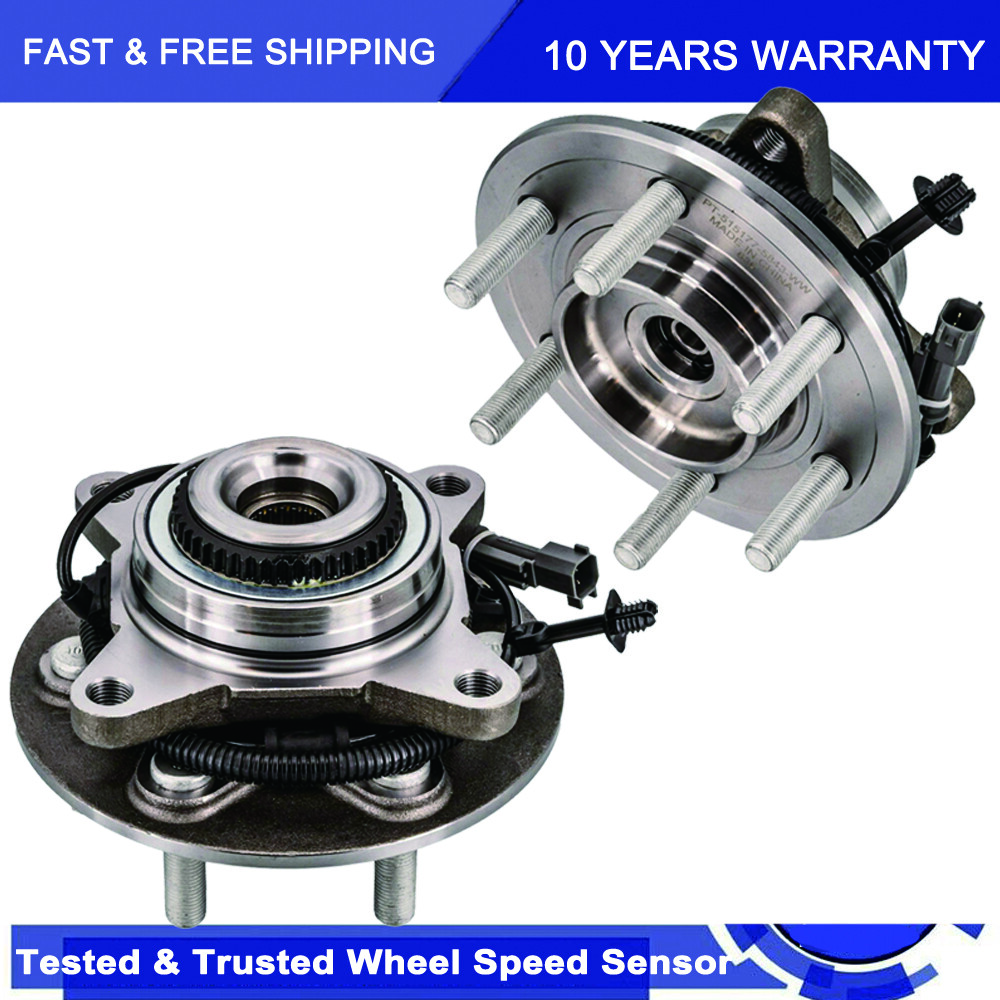 4X4 Front Wheel Bearing And Hub for 2018 -2020 Ford F-150 4WD w/ Sensor ...