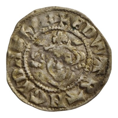 England Edward II Silver Penny Class 10cf Canterbury Mint Hammered Coin ...
