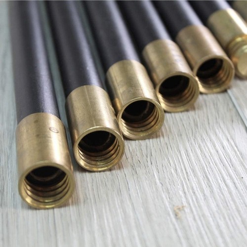 12 Piece 9m Drain Rods Plumbing Rod Set Cleaning Drainage Worm Screw ...
