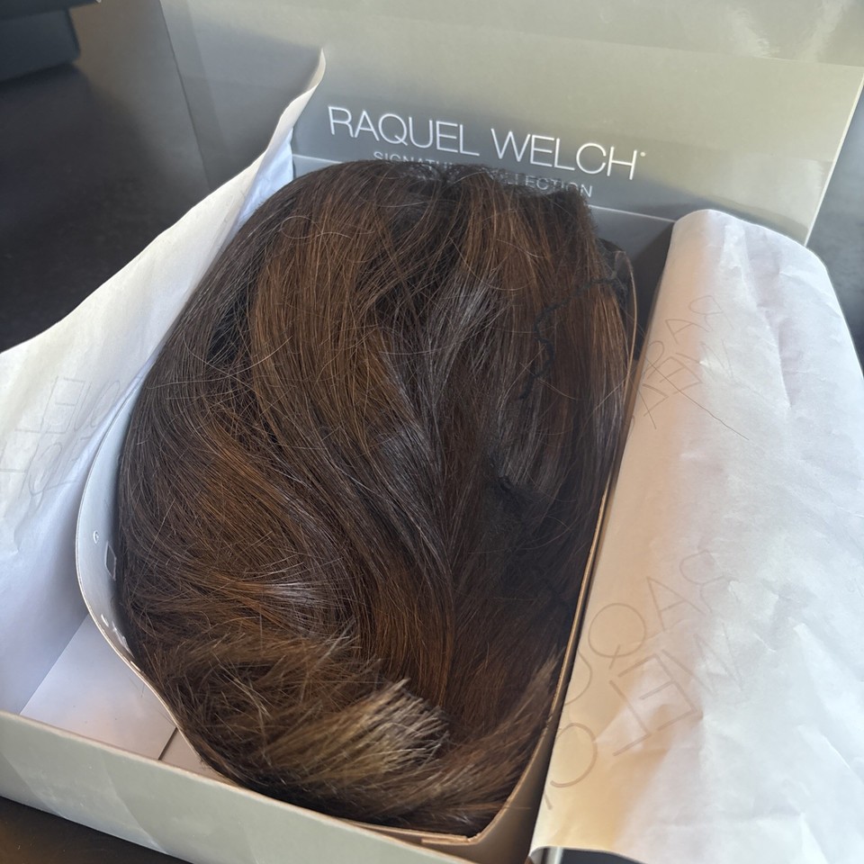 Raquel Welch Untold Story RL8/12SS Shaded Iced Mocha Hand Tied Avg | eBay