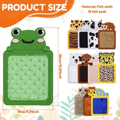 Zoo Textured Play Floor Tiles Mat Kit Sturdy Educational Baby Zoo Mats ...