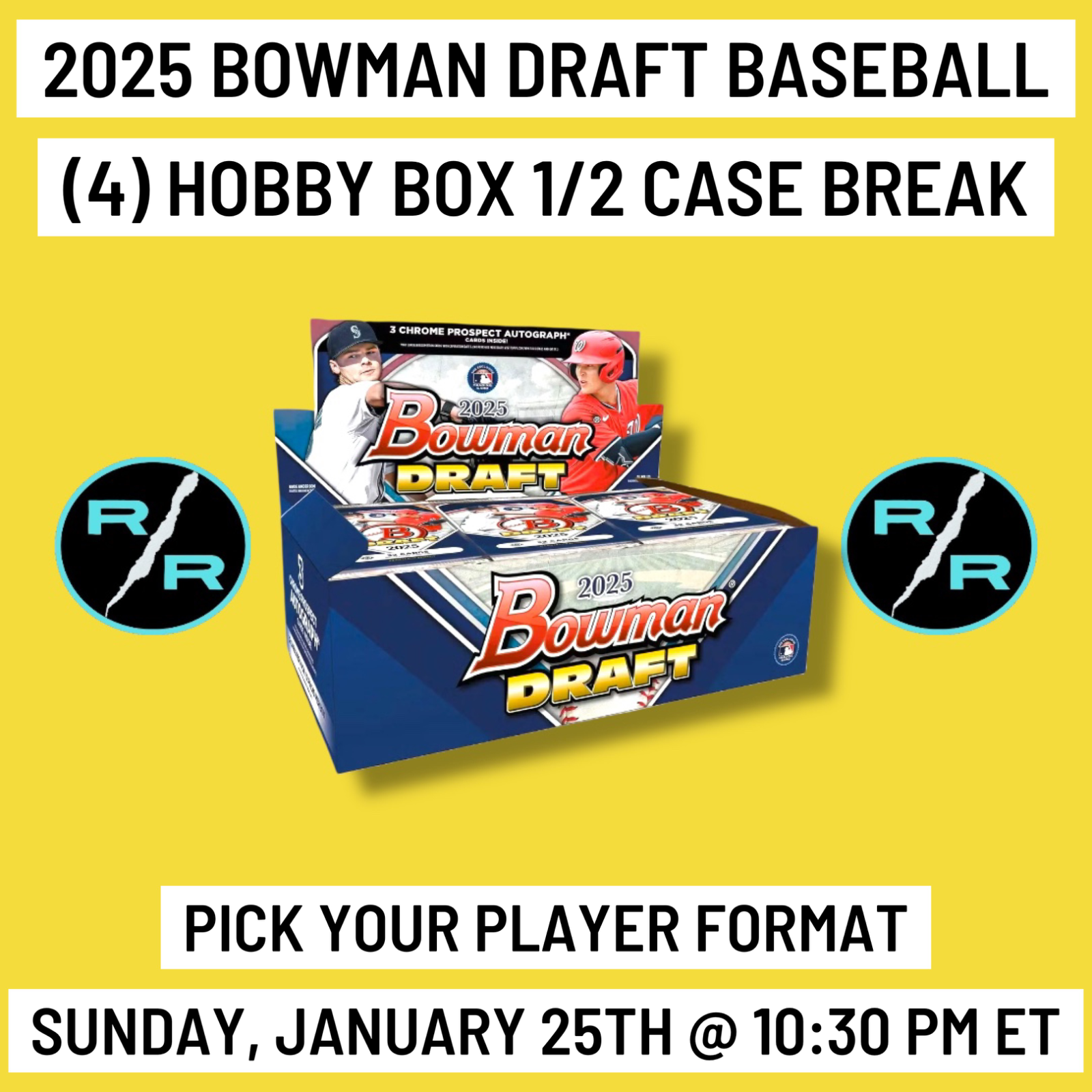 LIAM DOYLE - 2025 Bowman Draft Baseball (4) Hobby Box Player Break | eBay