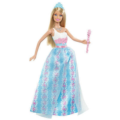Barbie Modern Princess Party Doll Blonde Blue Dress 2011 Girl NEW | eBay