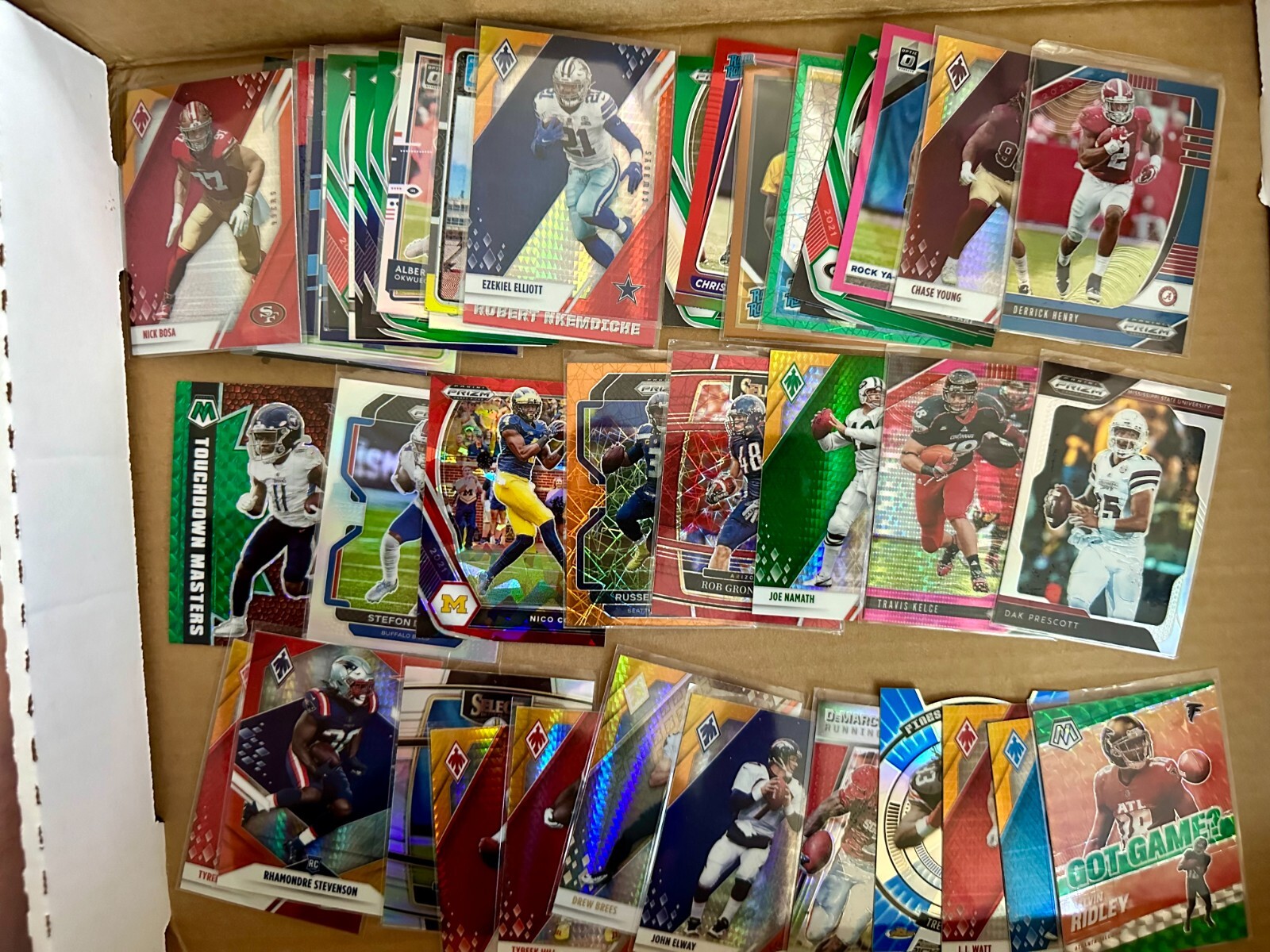 Football Cards Hot Pack Repack Auto Relic Lot 10/200 - Used