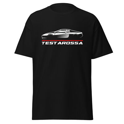 Premium T-Shirt For Ferrari Testarossa Car Fans Birthday Gift | eBay
