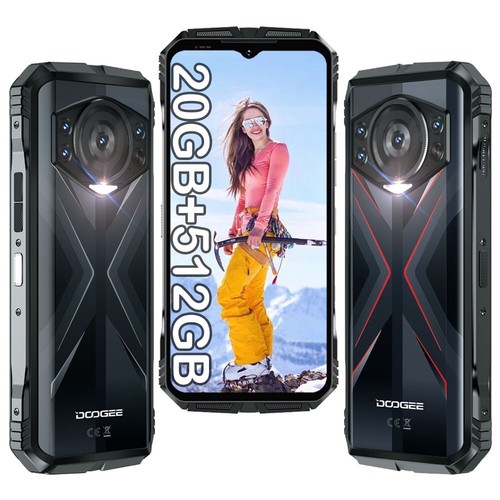 DOOGEE S118 Night vision Smartphone 20GB+512GB 10800mAh Dual 4G Rugged ...
