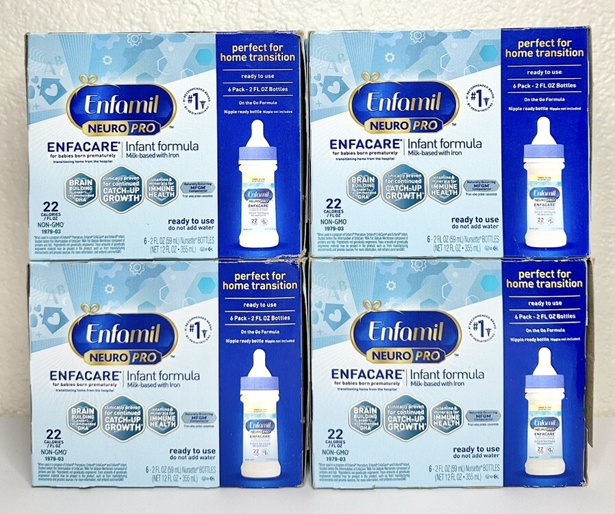Enfamil NeuroPro EnfaCare Premature Baby Formula Milk Based with Iron ...