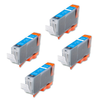 4 CYAN New Printer Ink for Series Canon CLI-8 CLI-8C MP530 iP4300 ...