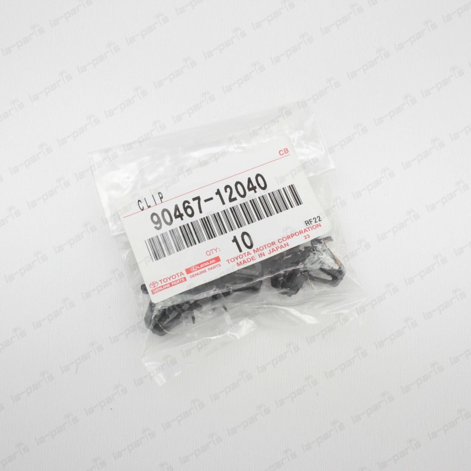 NEW GENUINE TOYOTA TACOMA RAV4 4RUNNER 90467-12040 NEW GRILLE CLIPS ...