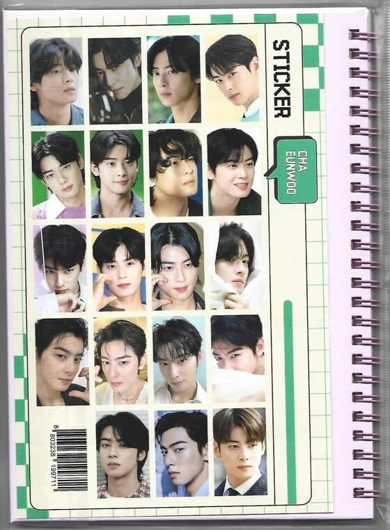 Cha Eun Woo Photo Calendar 2025 & 2026+[ID Holder/Luggage ID Tag]K-ACTOR 10-2 | eBay