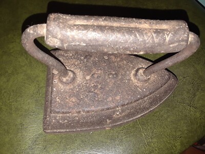 Vintage Cast Iron Clothes Iron | eBay
