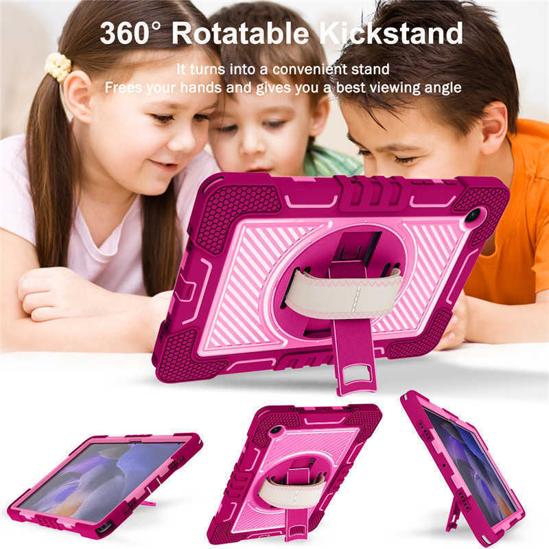For Samsung Galaxy Tab A A8 A9 S6Lite S7 S8+ Shockproof Tablet Case ...
