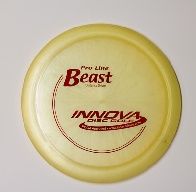 Innova Beast PFN 9.9/10 White/Yellow Pro Line Pearl 169g | eBay