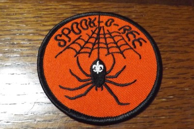 Boy Scout Patch GENERIC SPOOK O REE SPIDER WEB | eBay
