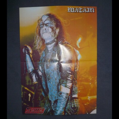 Watain "Erik Danielsson Live photo" 2010 poster, dissection, vintage ...