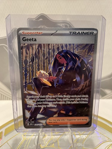 Pokémon TCG Geeta 226/197 Obsidian Flames Special Illustration Rare ...