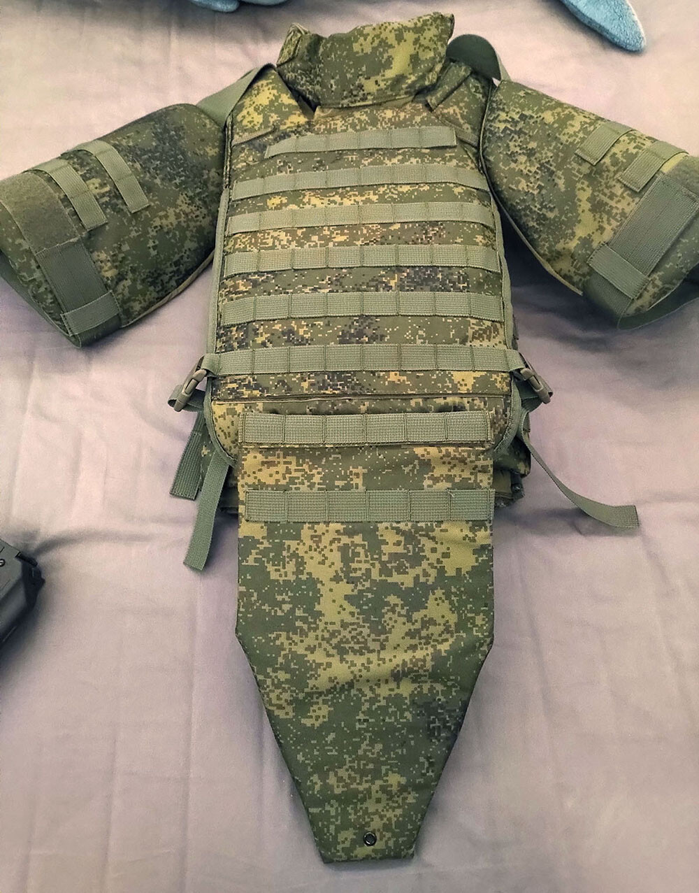 Tactical Russian 6B45 Tactical Vest EMR Combat Training Vest Green Camo ...